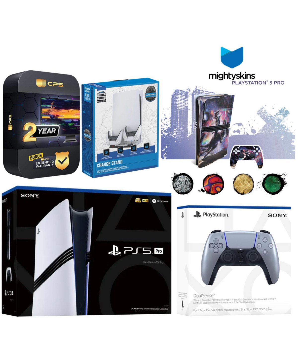 Click here for Sony PlayStation 5 Pro with Extra Controller  Char... prices