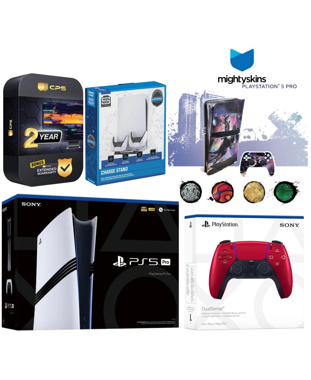 Click here for Sony PlayStation 5 Pro with Extra Controller  Char... prices