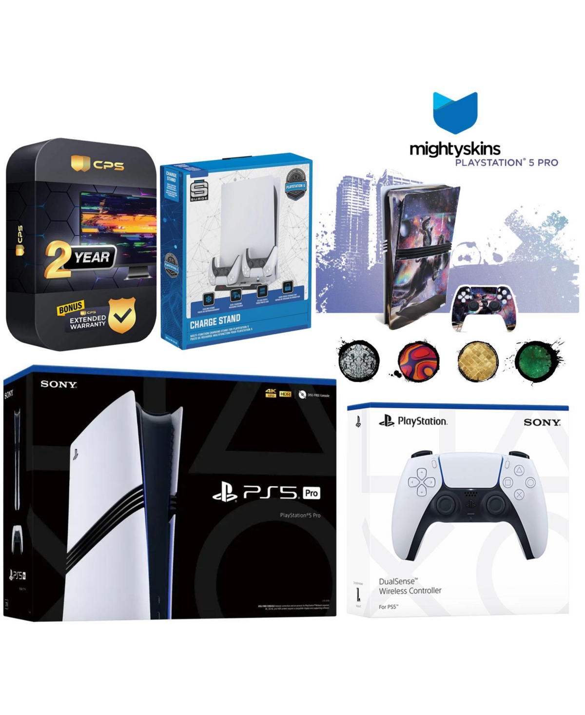 Click here for Sony PlayStation 5 Pro with Extra Controller  Char... prices