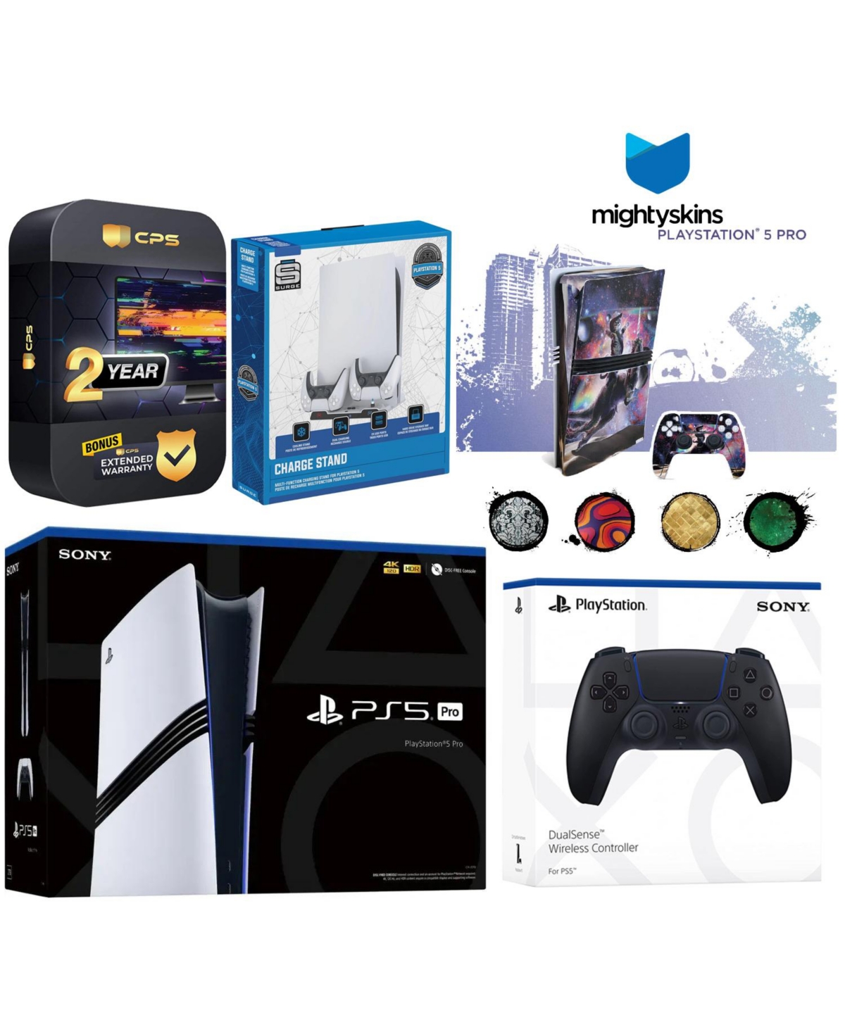 Click here for Sony PlayStation 5 Pro with Extra Controller  Char... prices