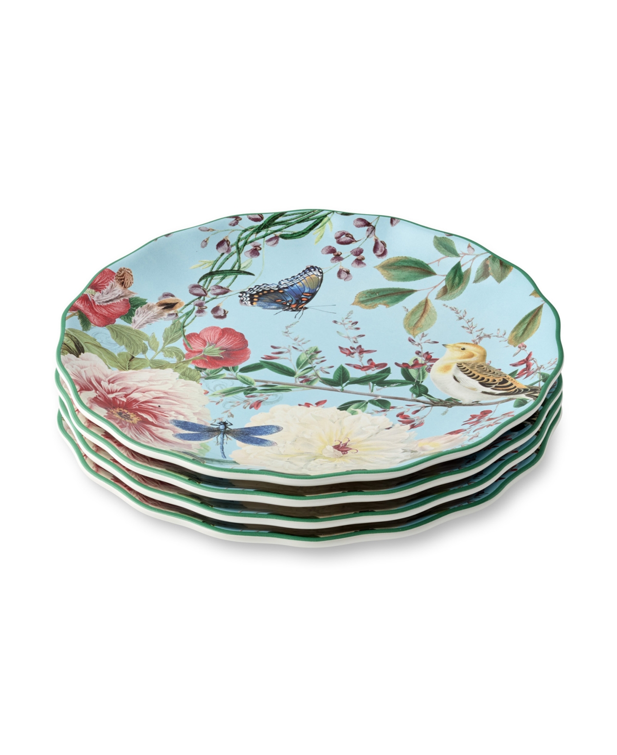 Click here for Certified International Flora Dinner Plates  Set o... prices