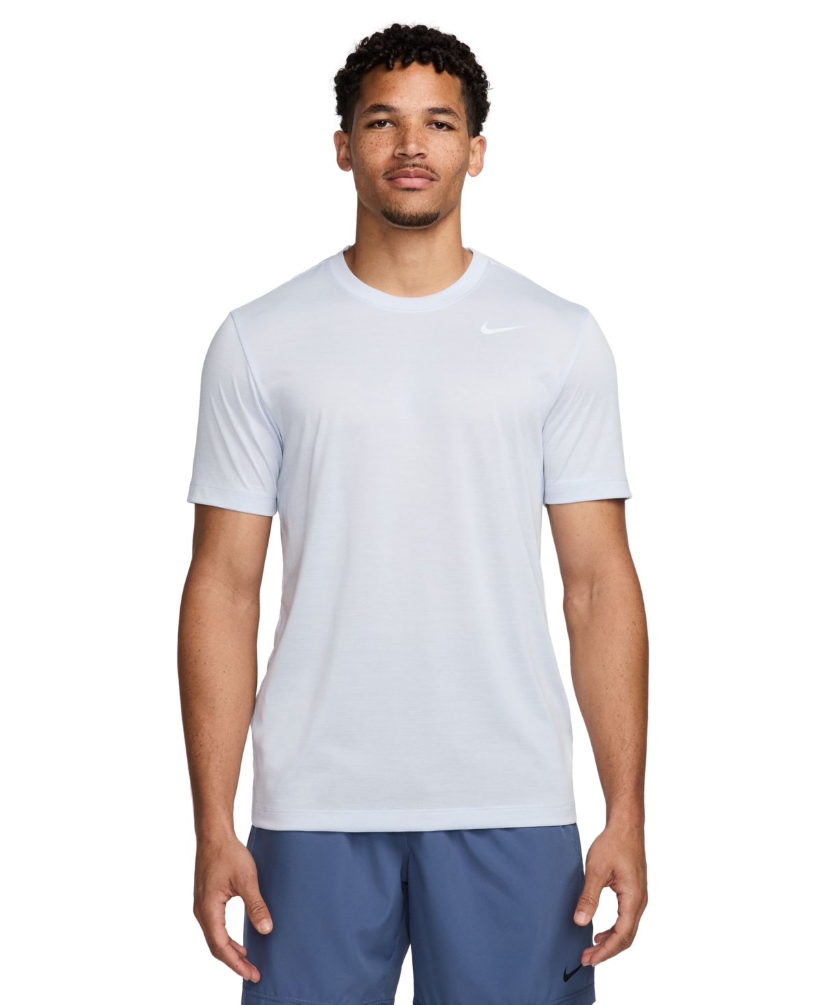 Click here for Nike Mens Dri-fit T-Shirt - Football Grey/pure/whi... prices