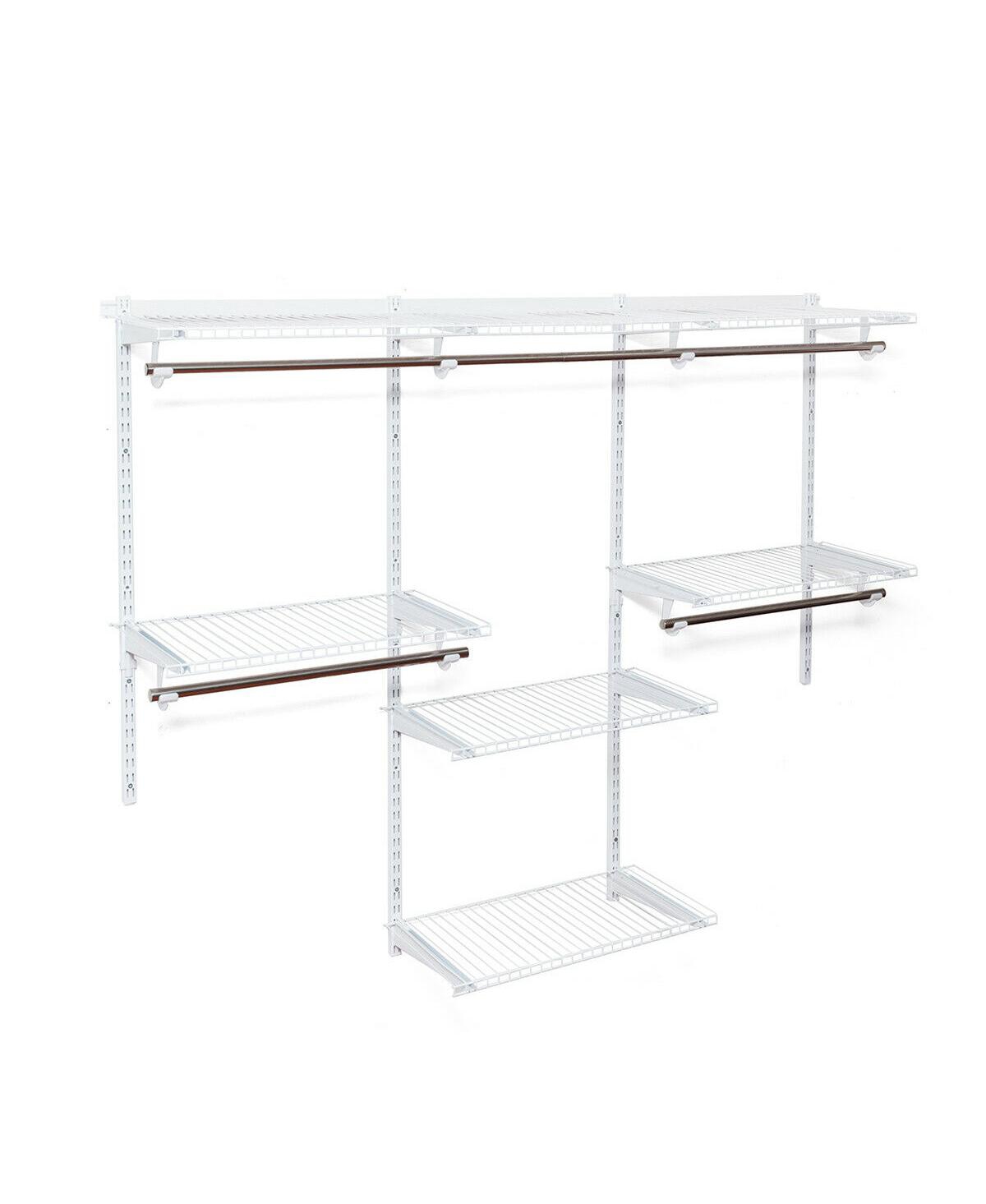 Click here for Adjustable Wall Mounted Closet Rack System with Sh... prices