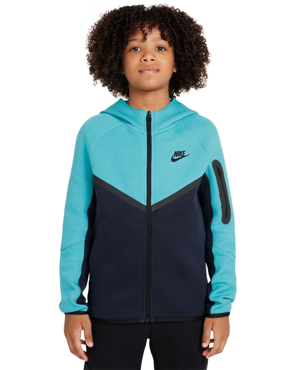 Click here for Nike Big Boys Sportswear Full-Zip Tech Fleece Hood... prices