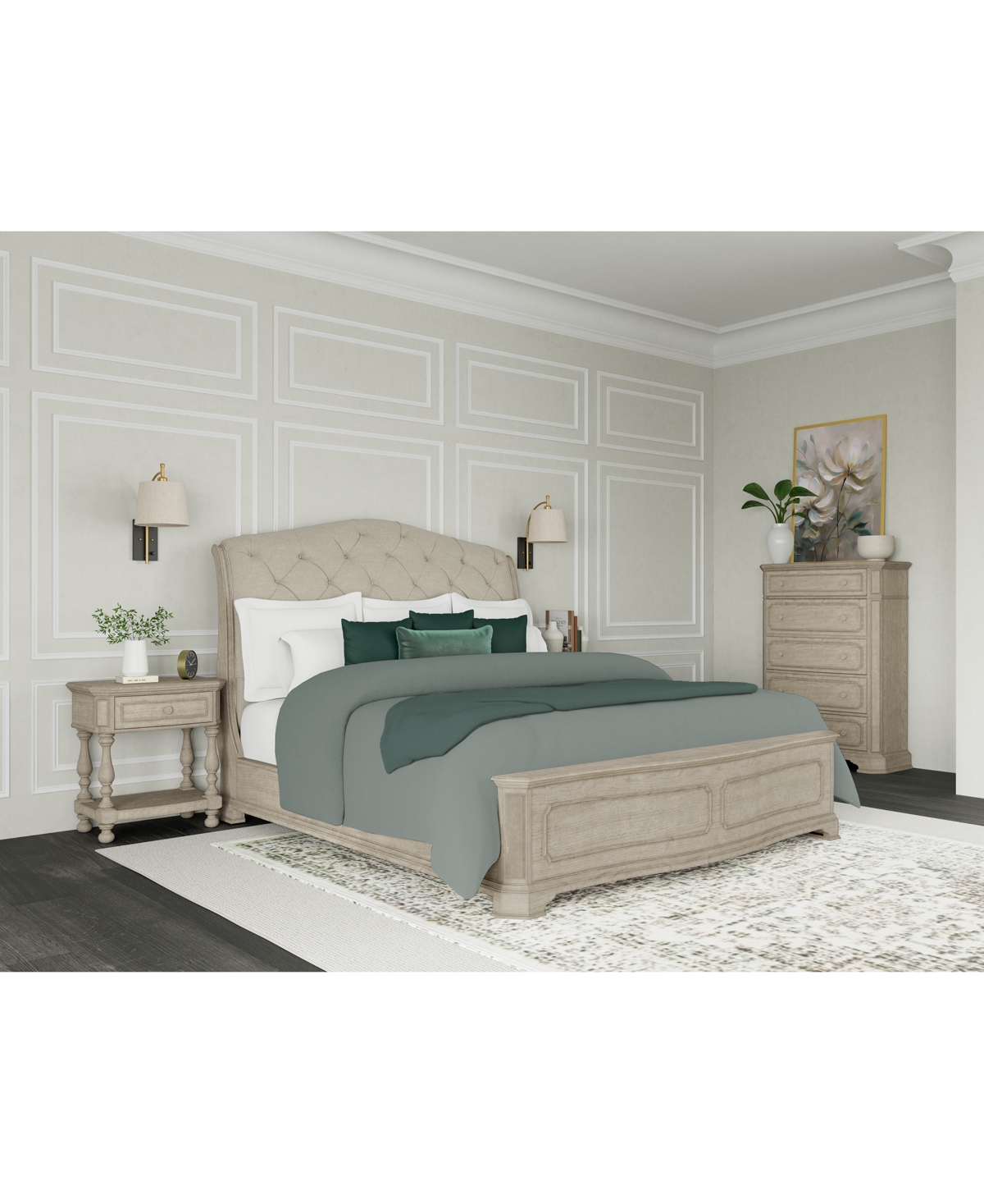 Click here for Closeout! Kensington 3-Pc. Queen Set (Bed  Chest &... prices