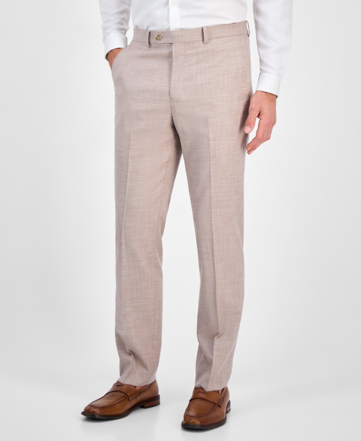Click here for Tallia Mens Classic Fit Suit Separate Pant - Tan prices