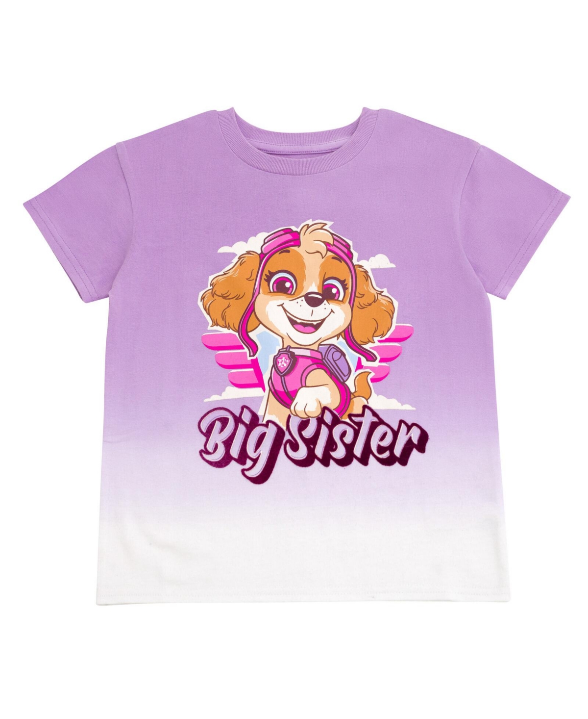Click here for Paw Patrol Girls T-Shirt - Lavender  skye prices