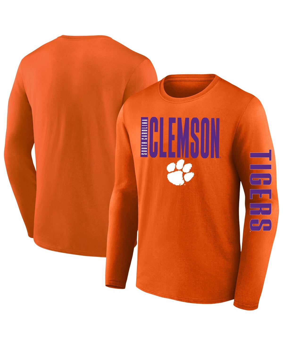 Click here for Fanatics Mens Orange Clemson Tigers Big Tall Visio... prices