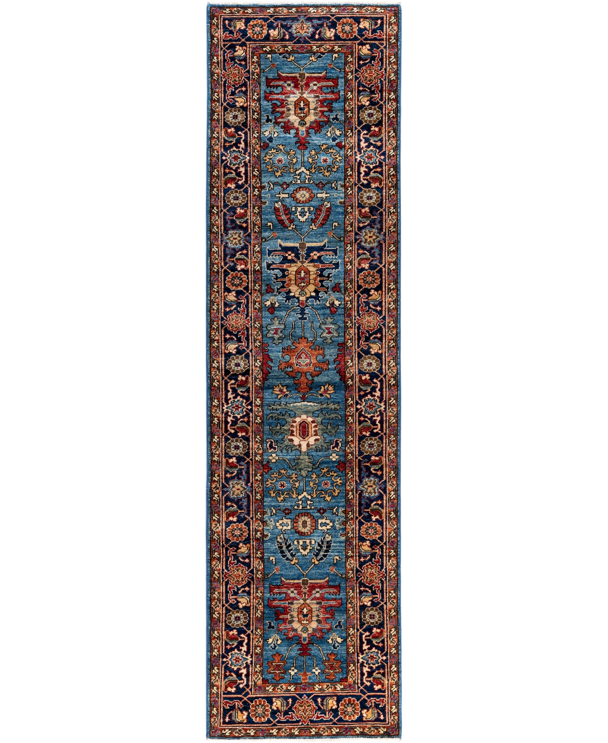 Click here for Adorn Hand Woven Rugs Serapi M1945 27x10 Runner Ar... prices
