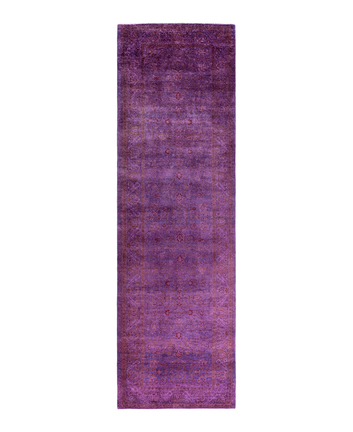 Click here for Adorn Hand Woven Rugs Fine Vibrance M1656 31x103 R... prices