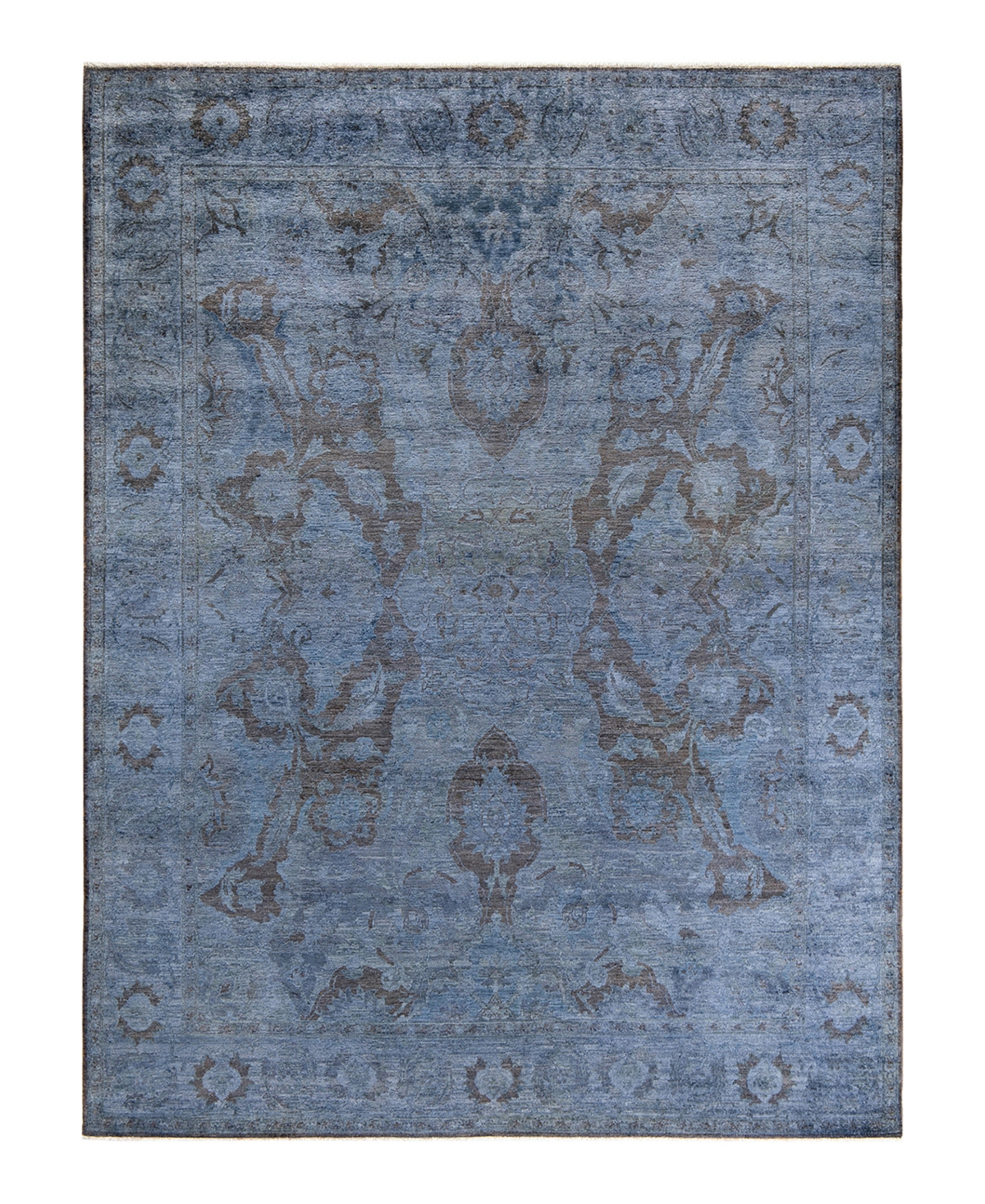 Adorn Hand Woven Rugs Vibrance M1387 8x10 Area Rug - Gray