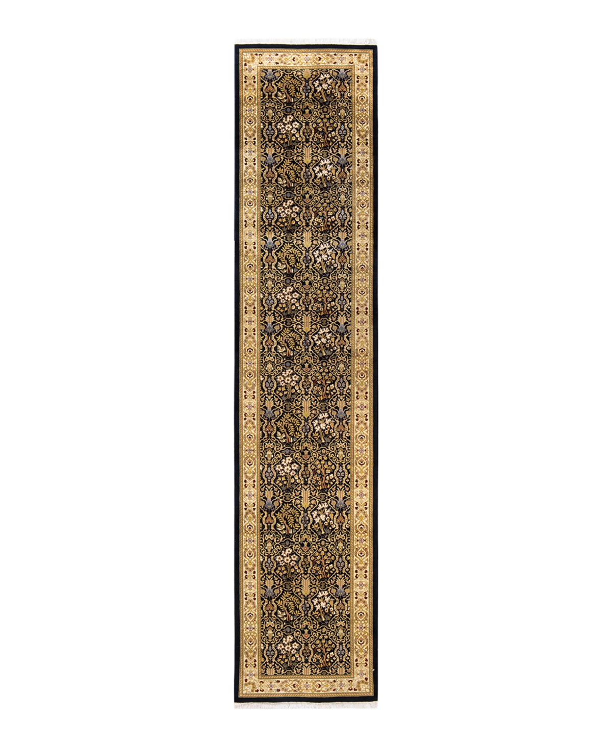 Click here for Adorn Hand Woven Rugs Mogul M1530 27x121 Runner Ar... prices
