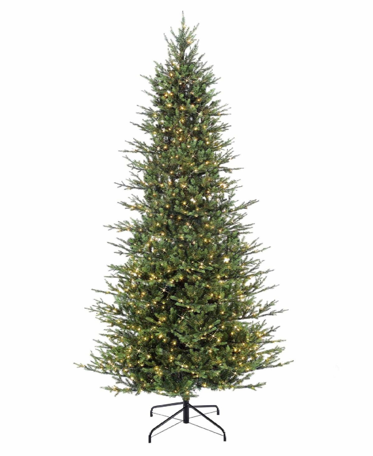 Click here for Puleo 9FT Pre-Lit Slim Bradford Fir Artificial Chr... prices
