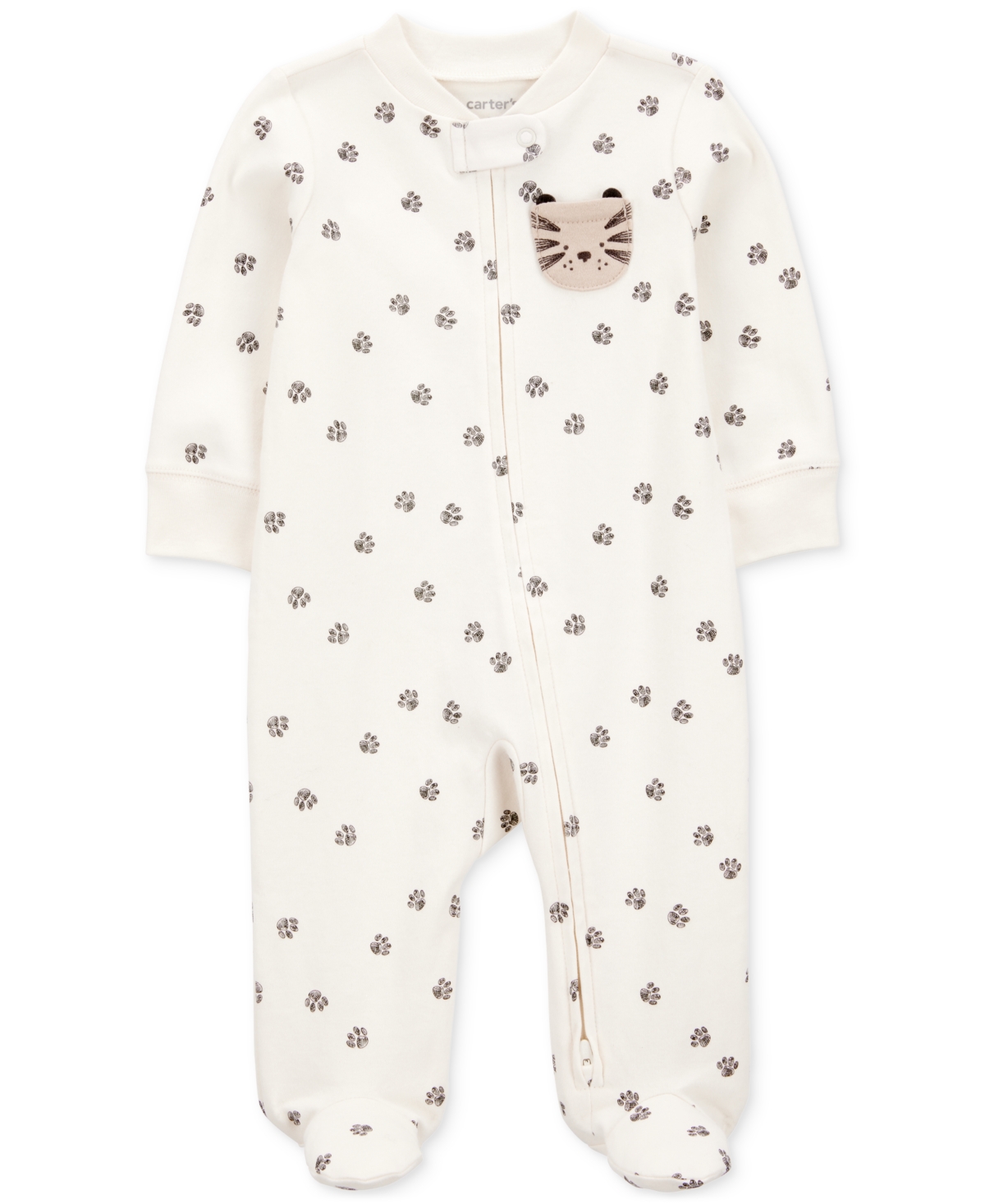 Click here for Carters Baby Boys Tiger 2-Way-Zipper Cotton Sleep... prices