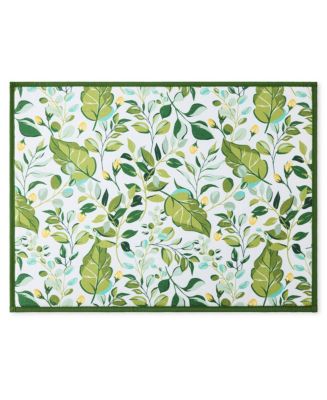 Fiesta Luscious Forest Dish Drying Mat, 16" x 22" - Macy's