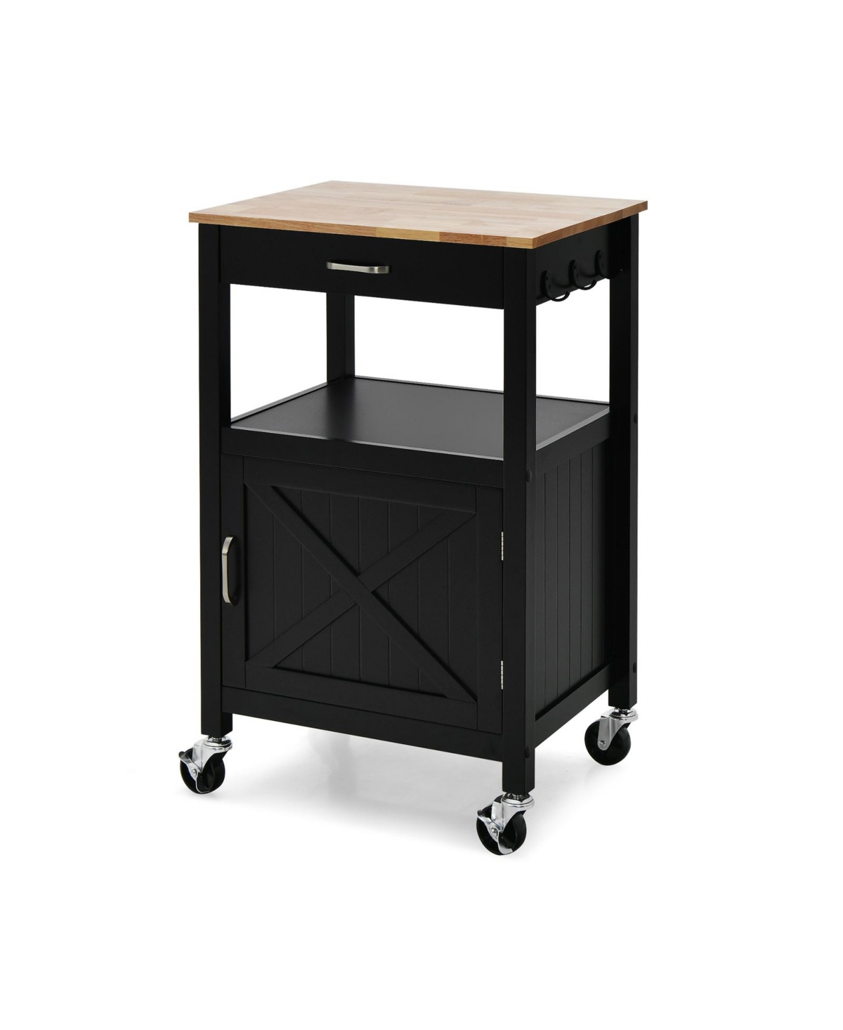 Click here for Rolling Kitchen Island Cart with Drawer and Side H... prices