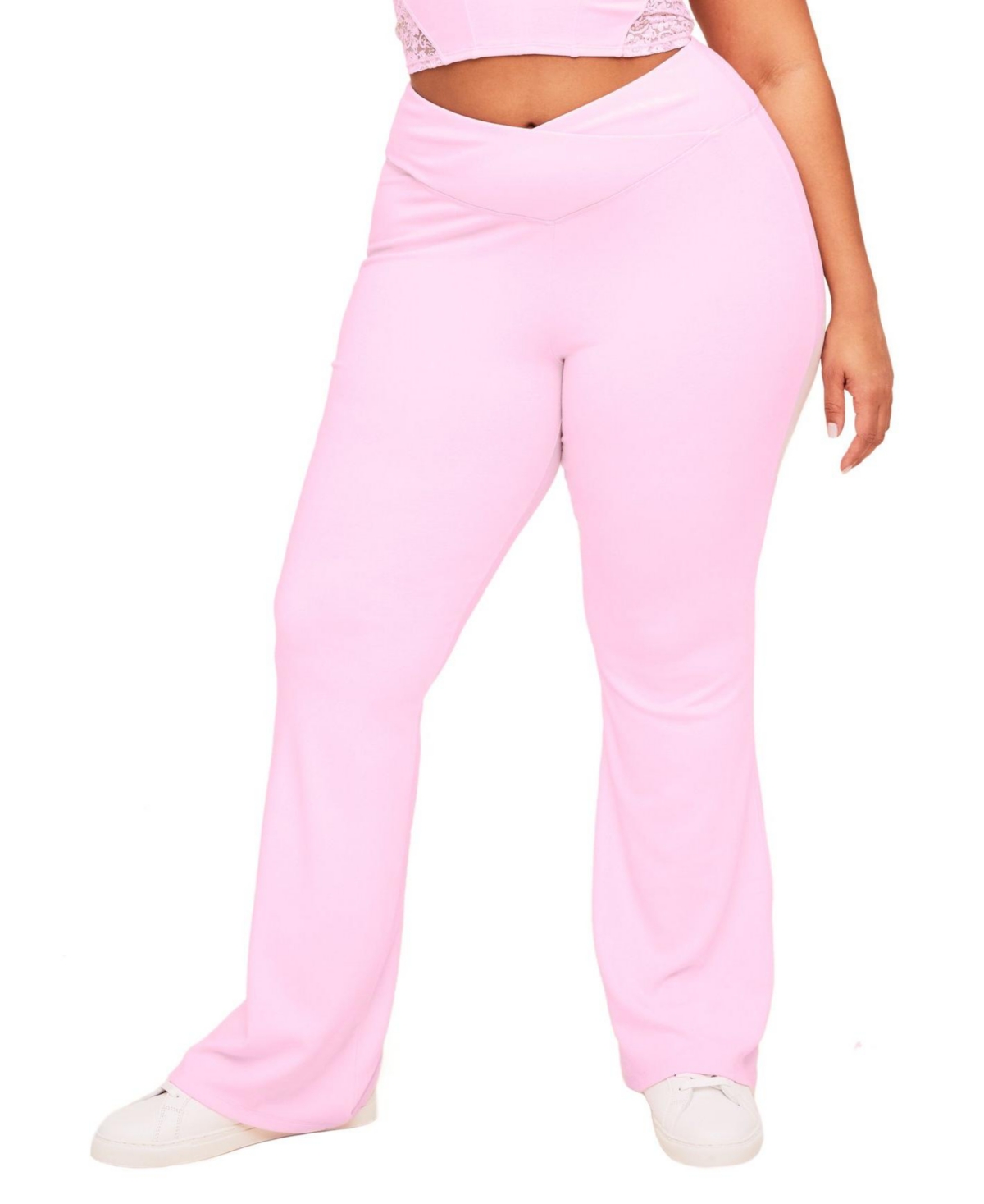 Click here for Adore Me Plus Size Donna Yoga Pants - Light pink prices