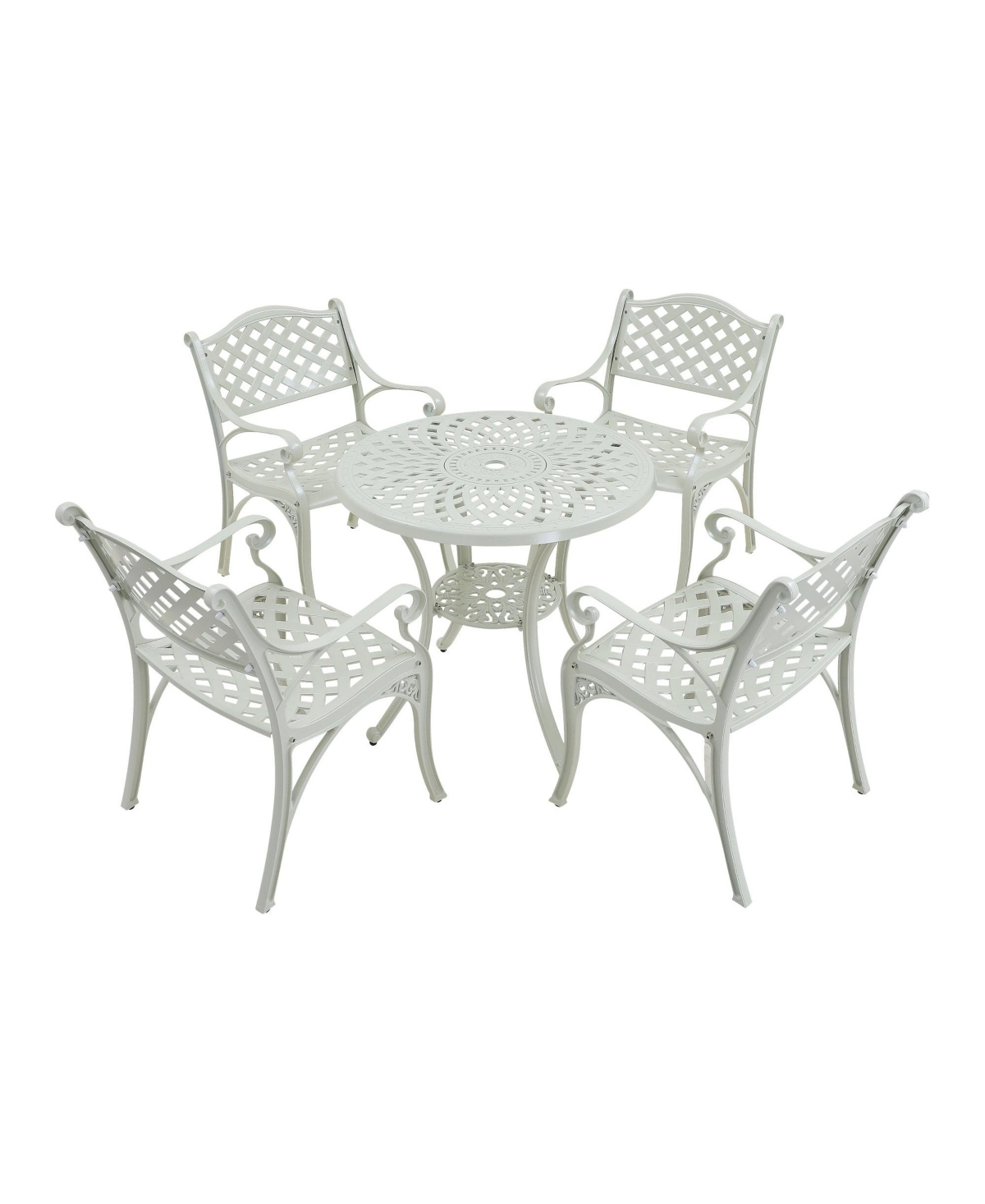 Click here for 5-Piece Cast Aluminum Outdoor Furniture Patio Dini... prices