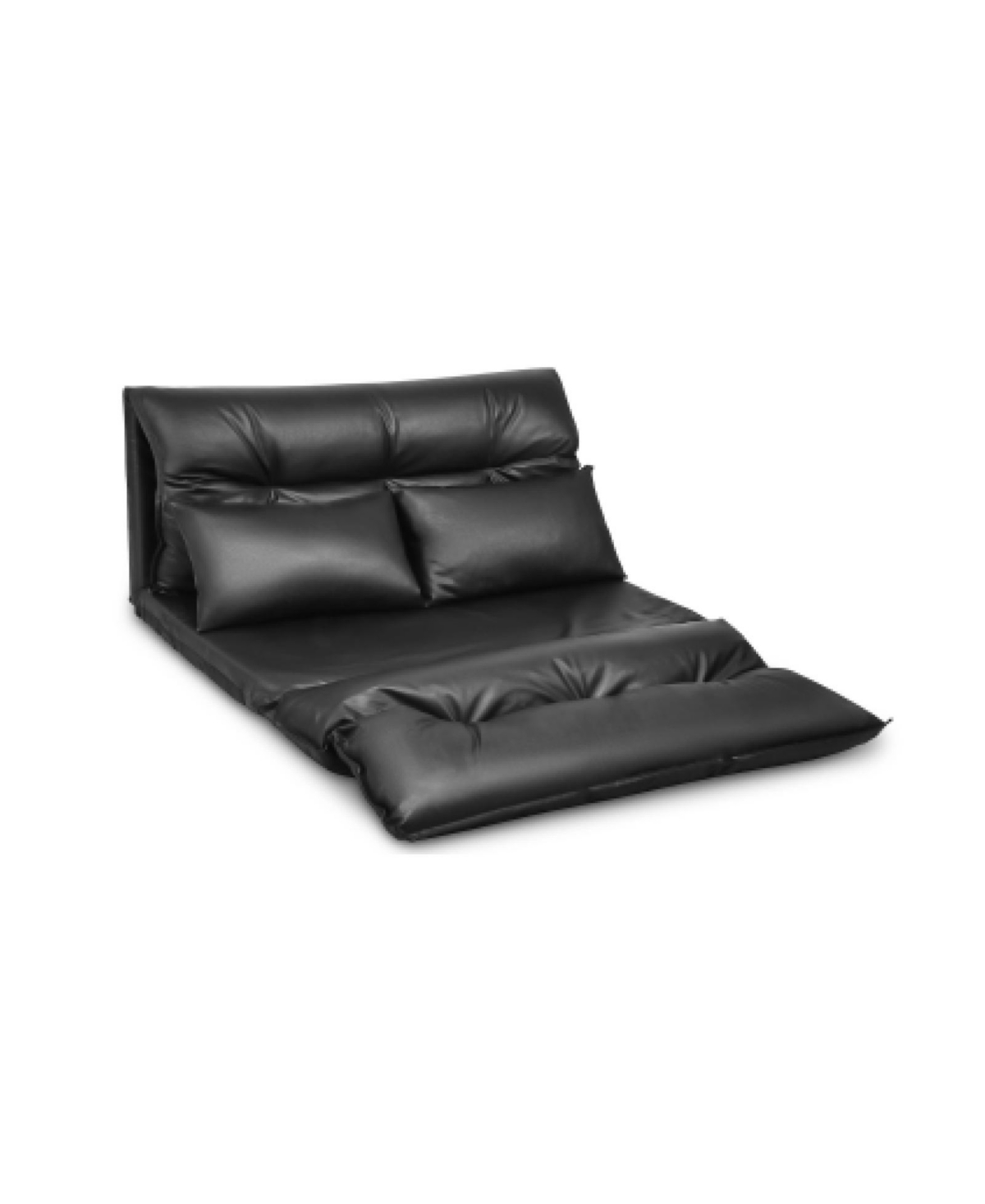 Click here for Foldable Pu Leather Leisure Floor Sofa Bed with 2... prices