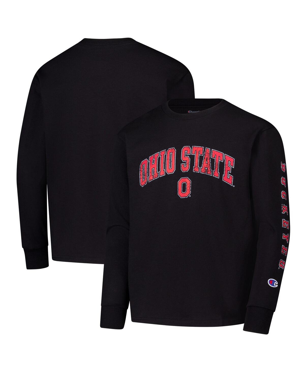 Click here for Champion Big Boys and Girls Black Ohio State Bucke... prices