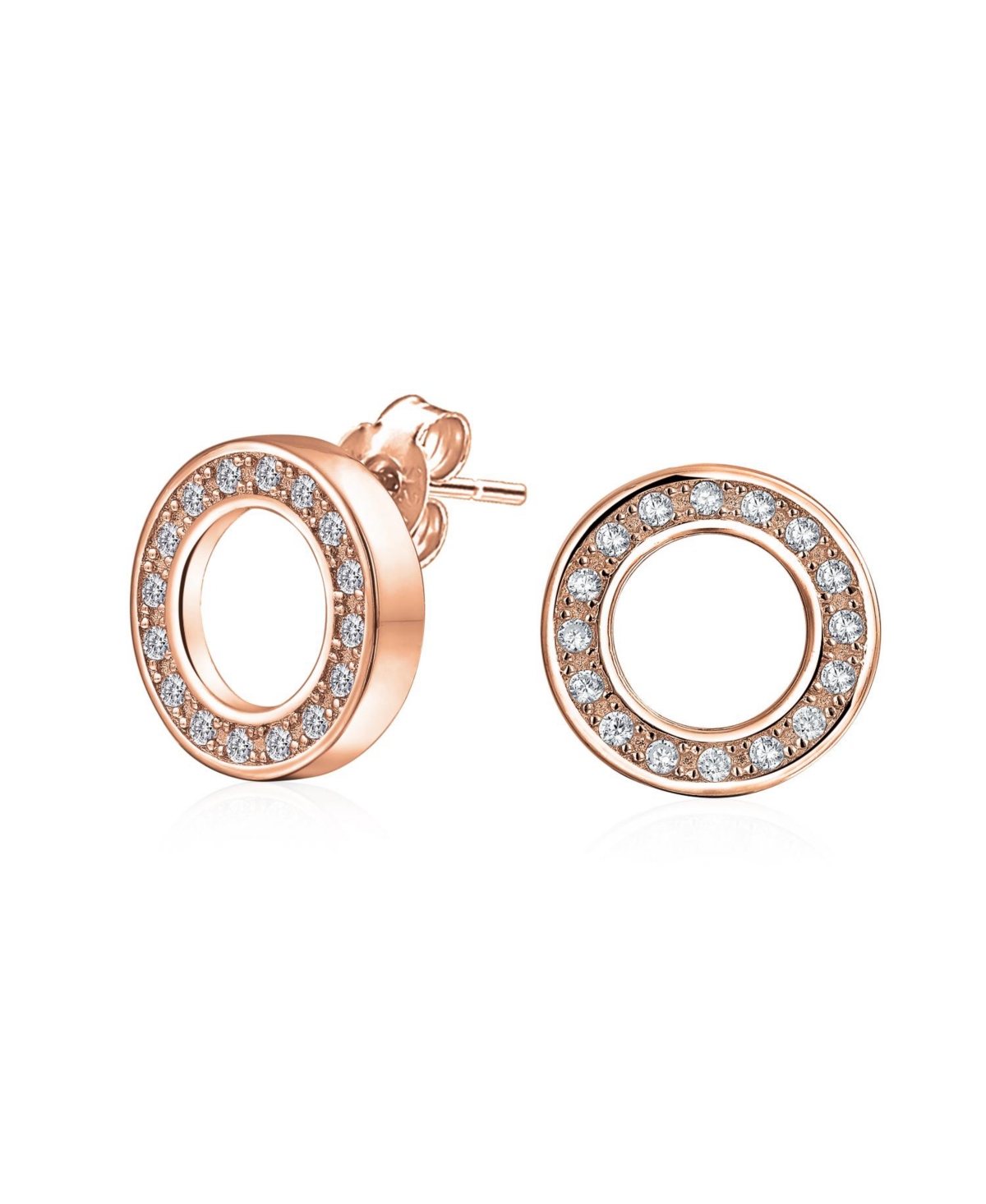 Click here for Bling Jewelry Geometric Pave Cubic Zirconia Open C... prices