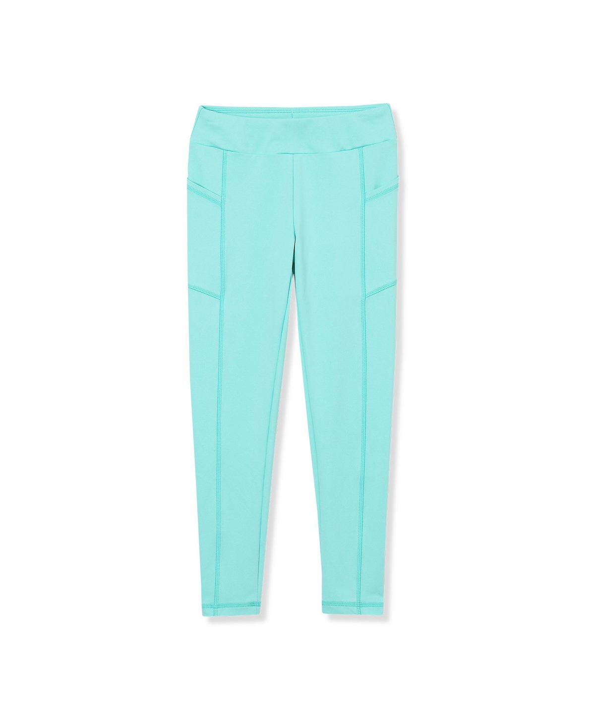Click here for Lands End Girls Active Leggings - Aruba blue prices