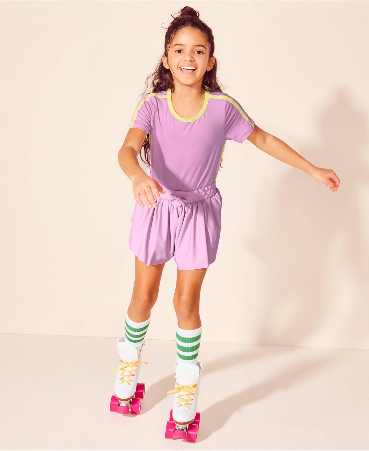 Click here for Lands End Girls Short Sleeve Active Curved Hem Tee... prices