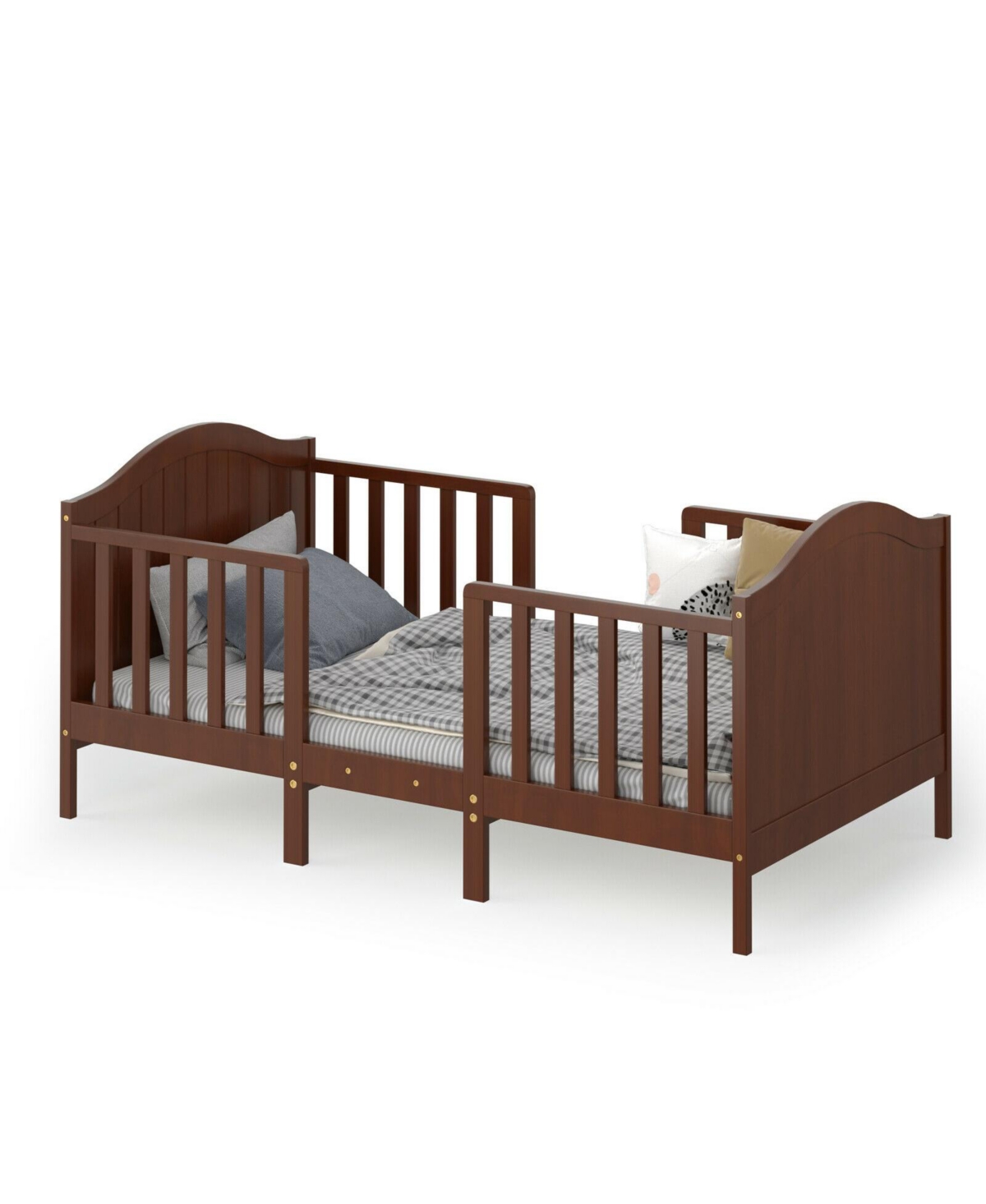 Click here for 2-in-1 Classic Convertible Wooden Toddler Bed with... prices