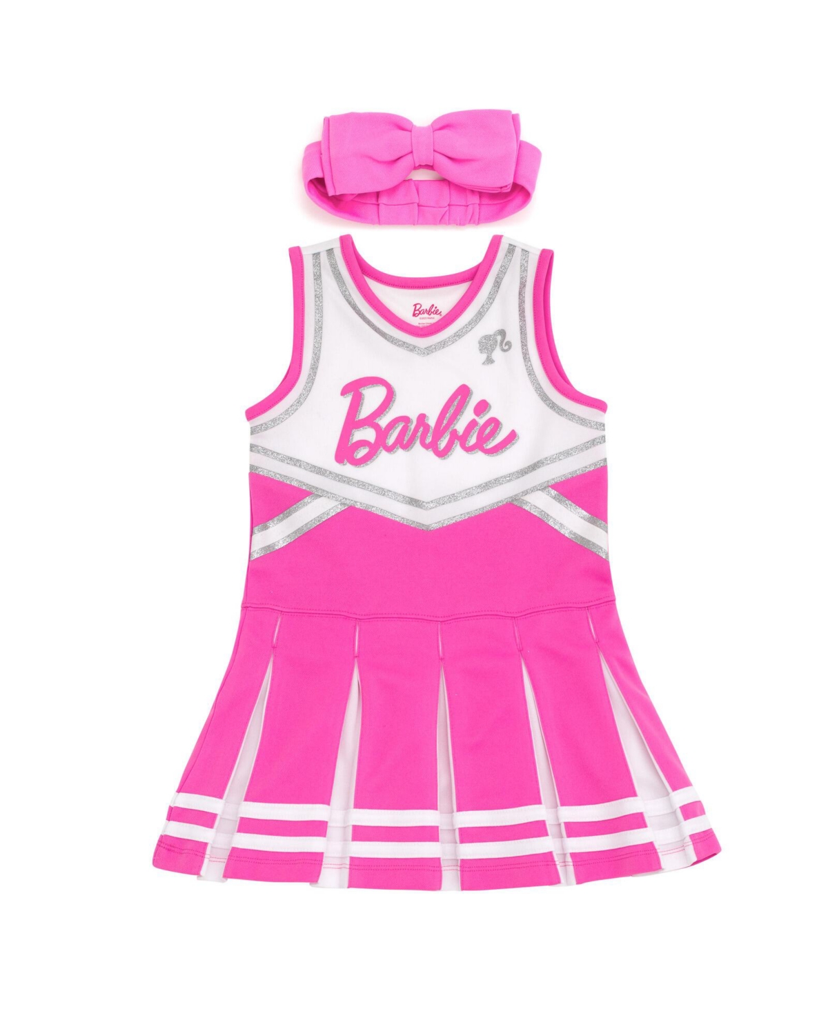 Click here for Barbie Toddler Girls Cheerleader Dress and Bow Out... prices