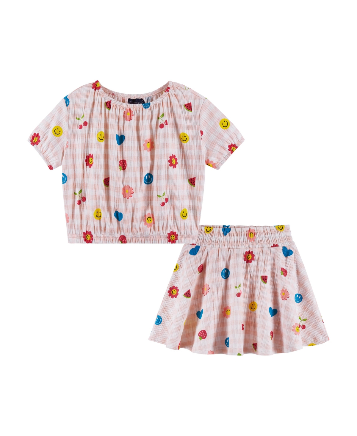 Click here for Andy & Evan Toddler Girls Toddler/Child Pink Gingh... prices