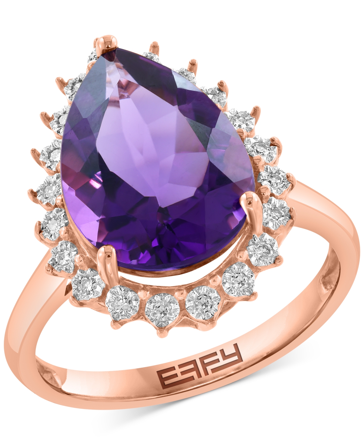 Click here for Effy Collection Diamond (1/10 ct. t.w.) & Amethyst... prices