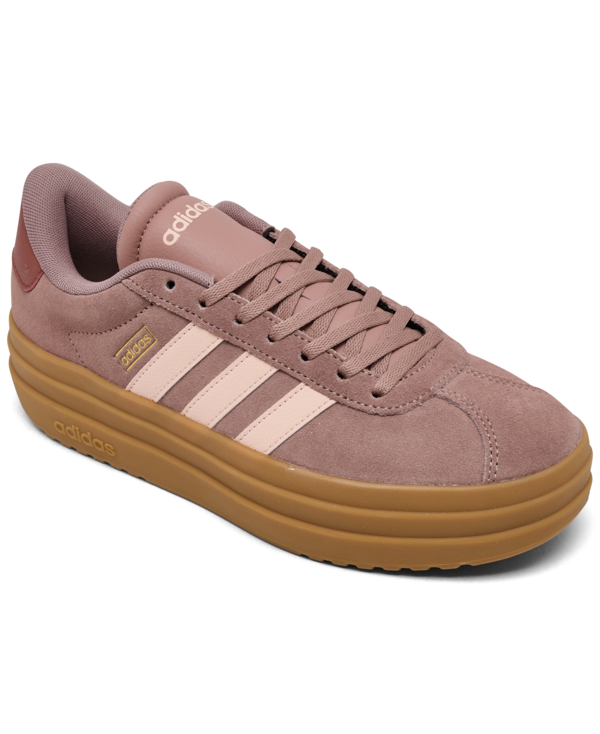 Click here for Adidas Womens Vl Court Bold Platform Casual Sneake... prices