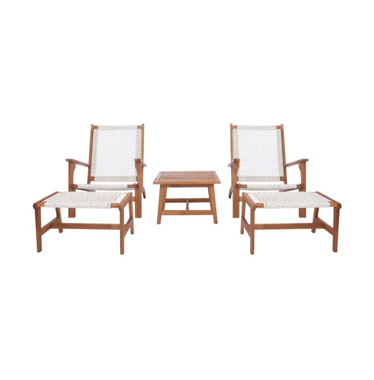 Click here for Chantelle Outdoor Living Set - Natural/white prices
