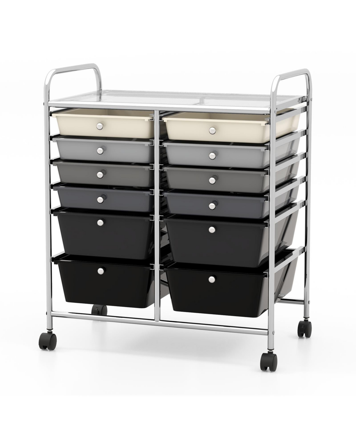 Click here for 12 Drawers Rolling Cart Storage Scrapbook Paper Or... prices