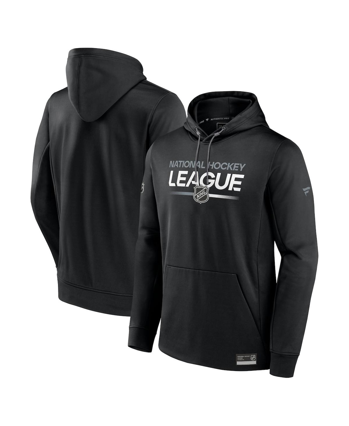 Click here for Fanatics Mens Black Nhl Fleece Pullover Hoodie - B... prices