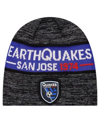 New Era Men's Black San Jose Earthquakes 2025 Kickoff Beanie Hat - Macy's