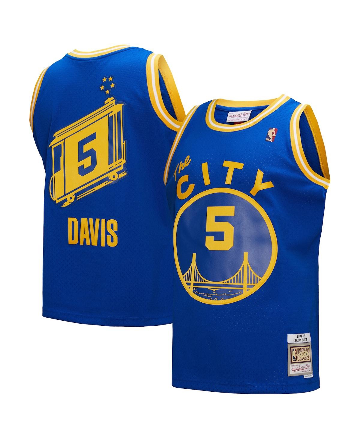 Click here for Mitchell & Ness Mens Baron Davis Royal Golden Stat... prices