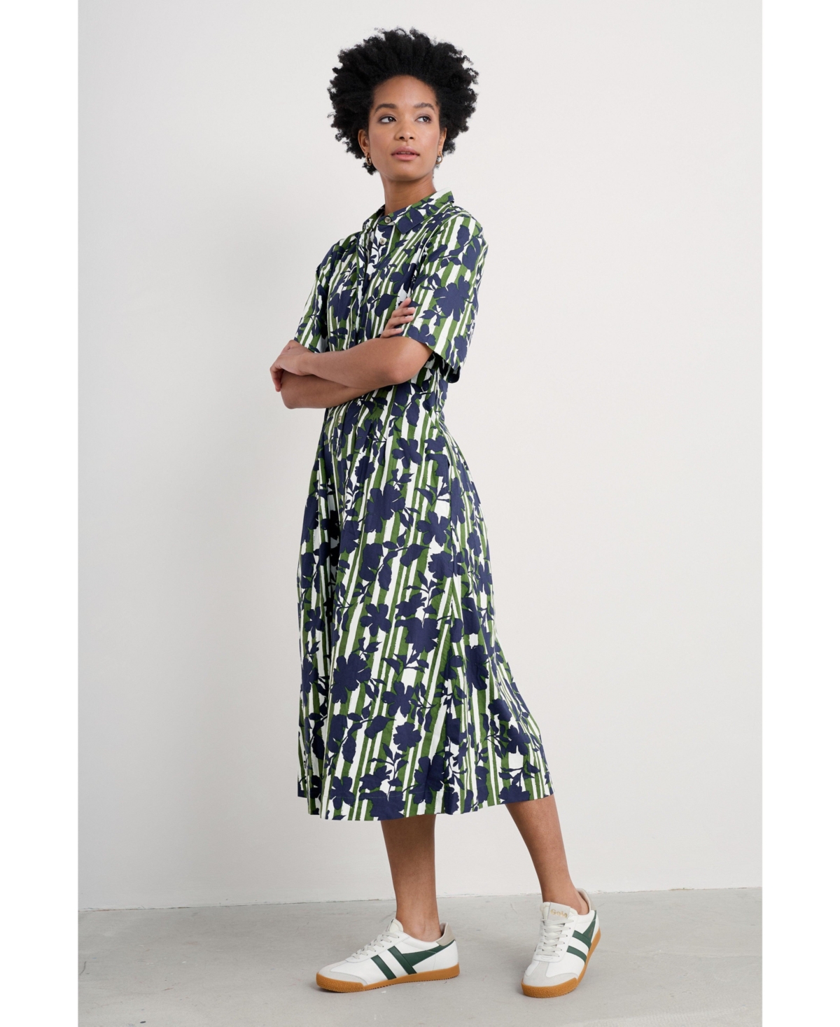 Click here for Seasalt Cornwall Womens Wild Liquorice Dress - Cam... prices