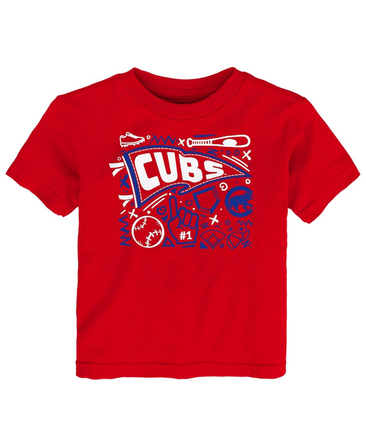 Click here for Outerstuff Toddler Red Chicago Cubs Ballpark Fun T... prices