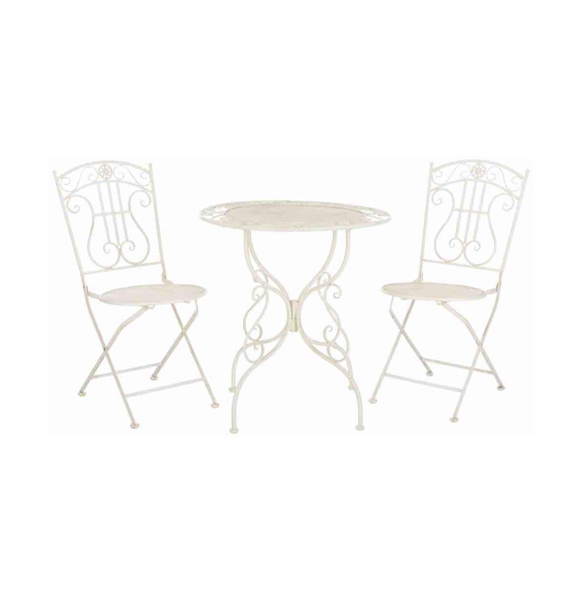 Click here for Semly 3 Bistro Setting - Pearl white prices