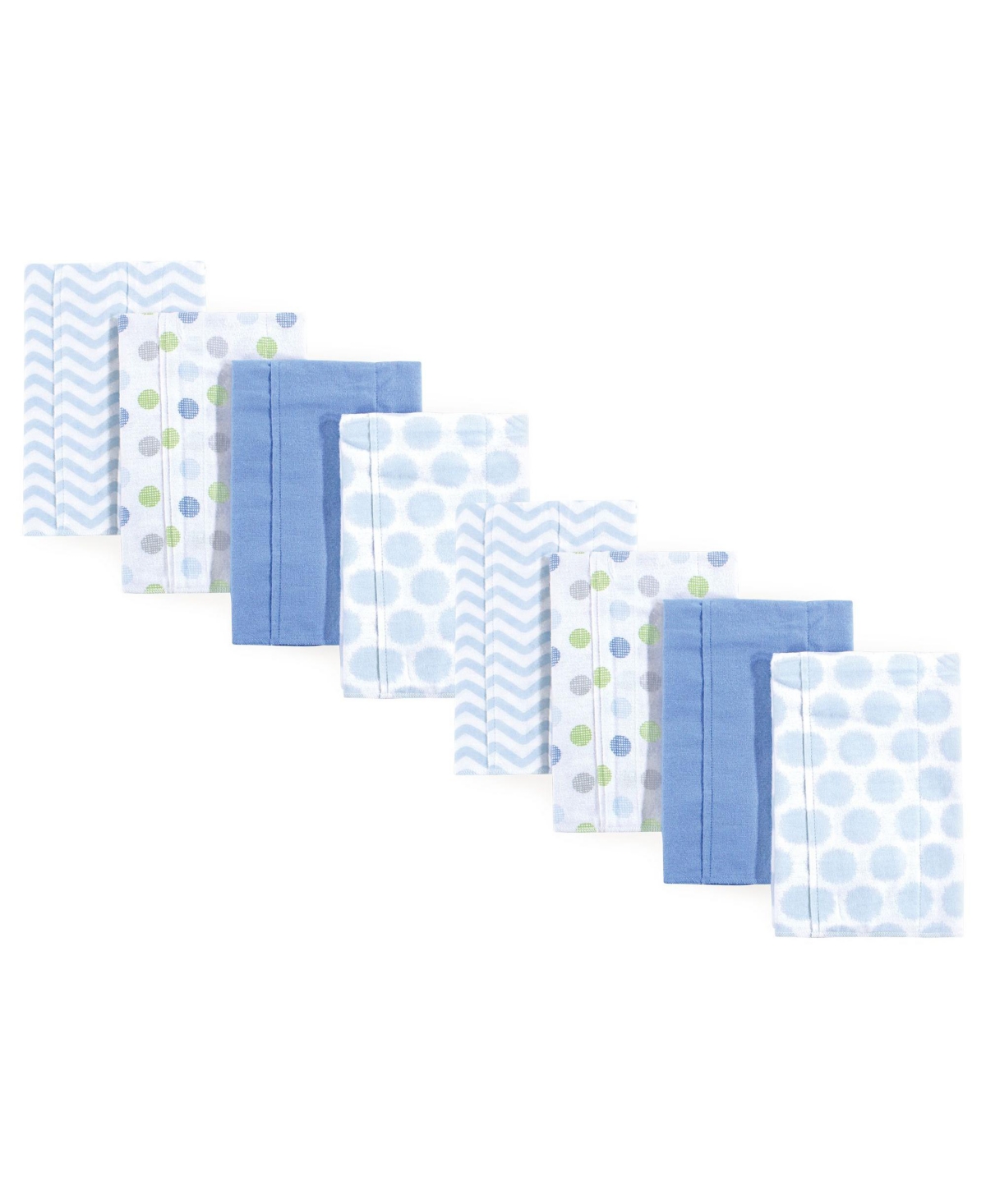 Click here for Luvable Friends Cotton Poly Flannel Burp Cloths 8-... prices