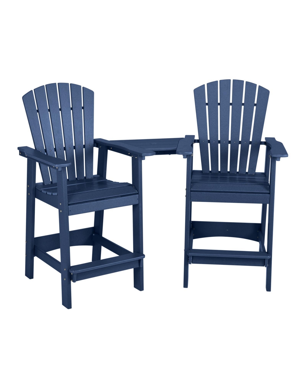 Click here for Aoodor Tall Adirondack Chair Hdpe Bar Stool with C... prices
