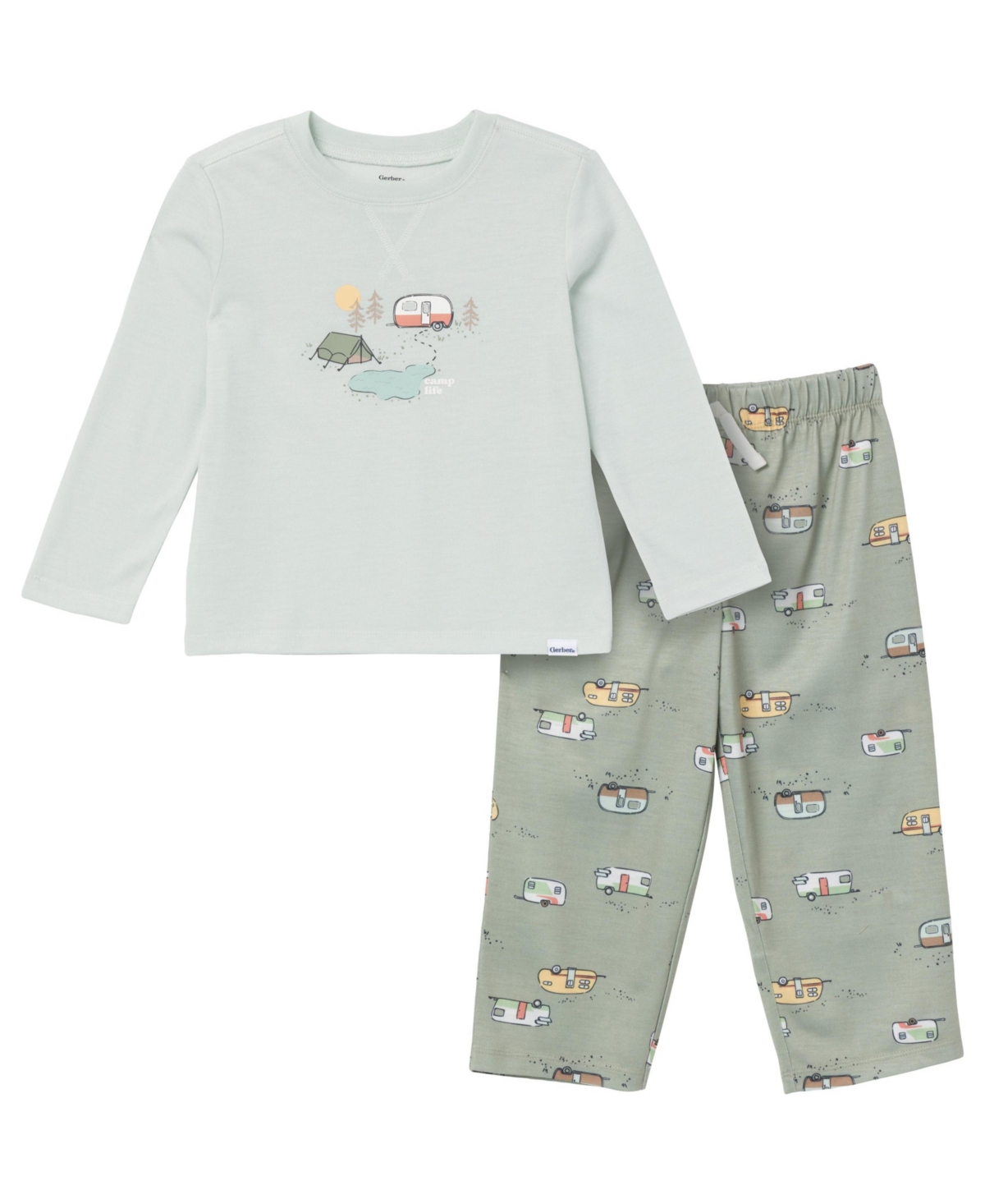 Click here for Gerber Toddler Boys 2-Piece Comfy Long Sleeve Top... prices