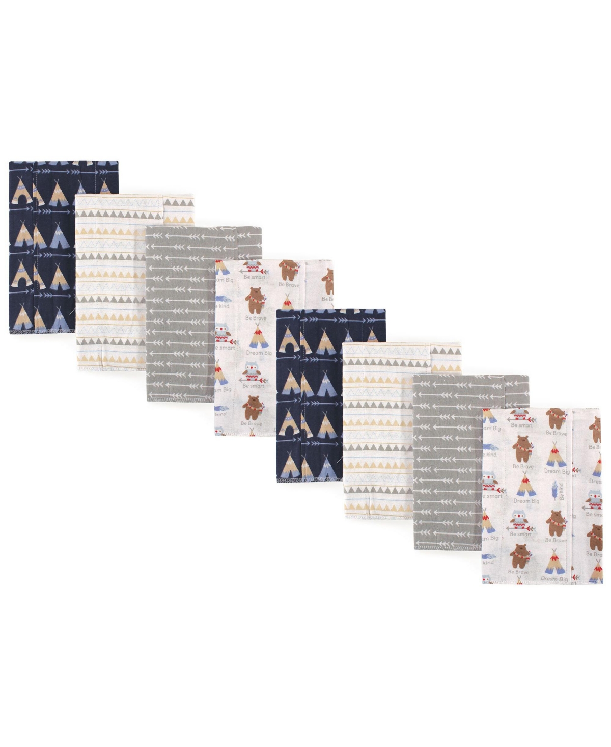 Click here for Luvable Friends Boys Absorbent Cotton-Polyester Fl... prices