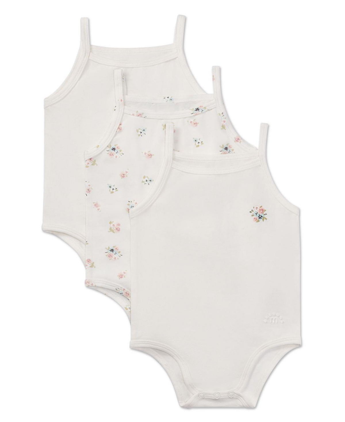 Click here for MeMoi Baby Girls 3 Pair Combed Cotton Ditsy Floral... prices