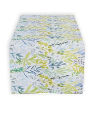 Tableau Blue Meadow Table Runner, 72" x 14" - Macy's