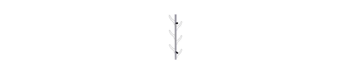 Click here for Wall-Mounted Hook Rack – 8 Hooks for Coats... prices