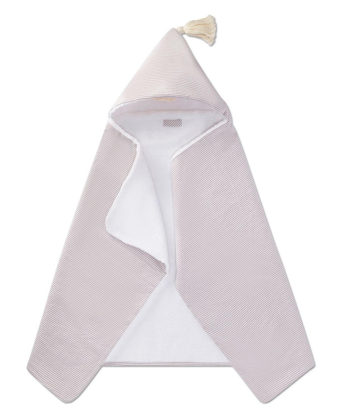 Click here for MeMoi Striped Hooded Towel - White multi prices