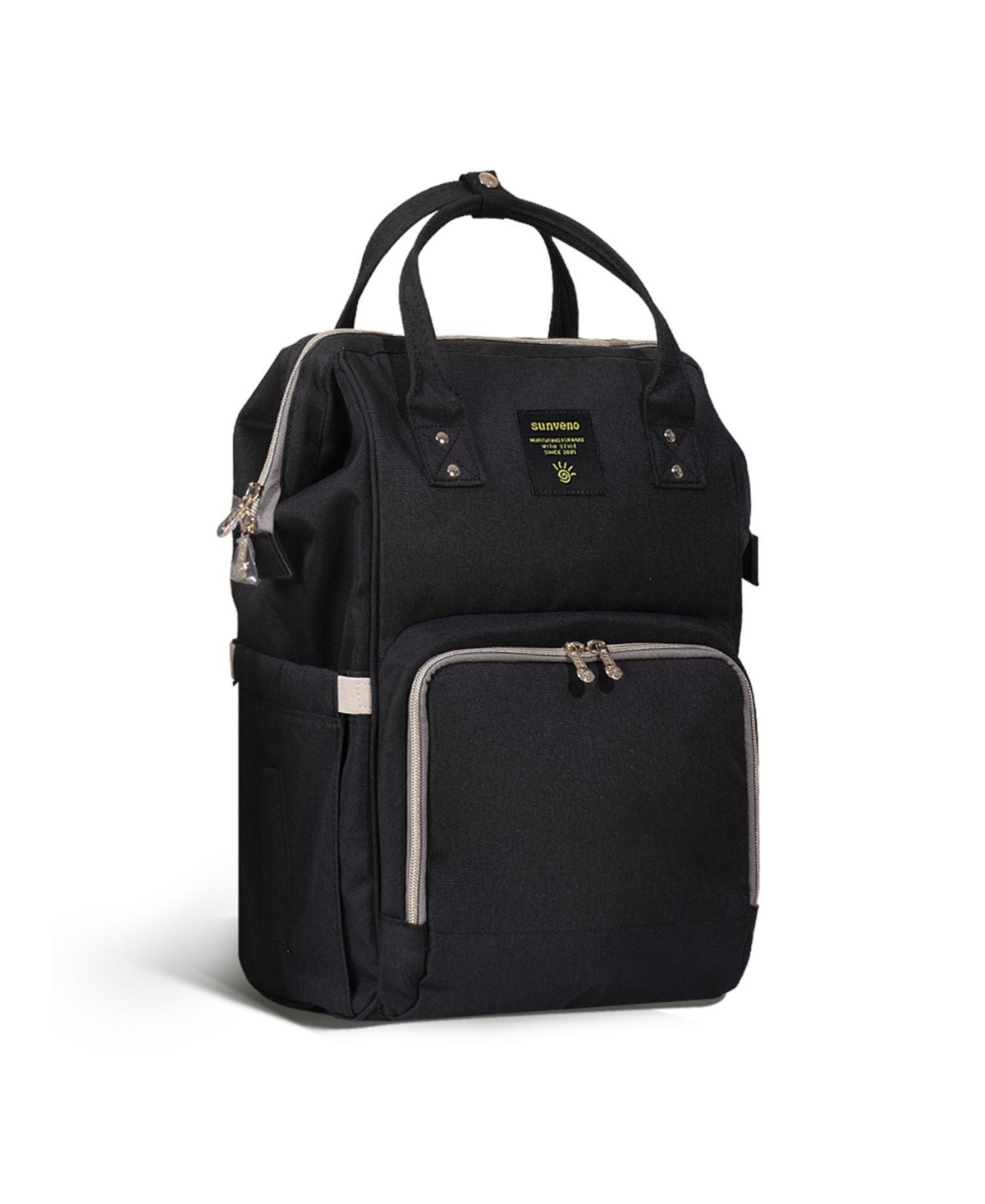 Click here for Sunveno Timeless Baby Diaper Backpack - Black prices
