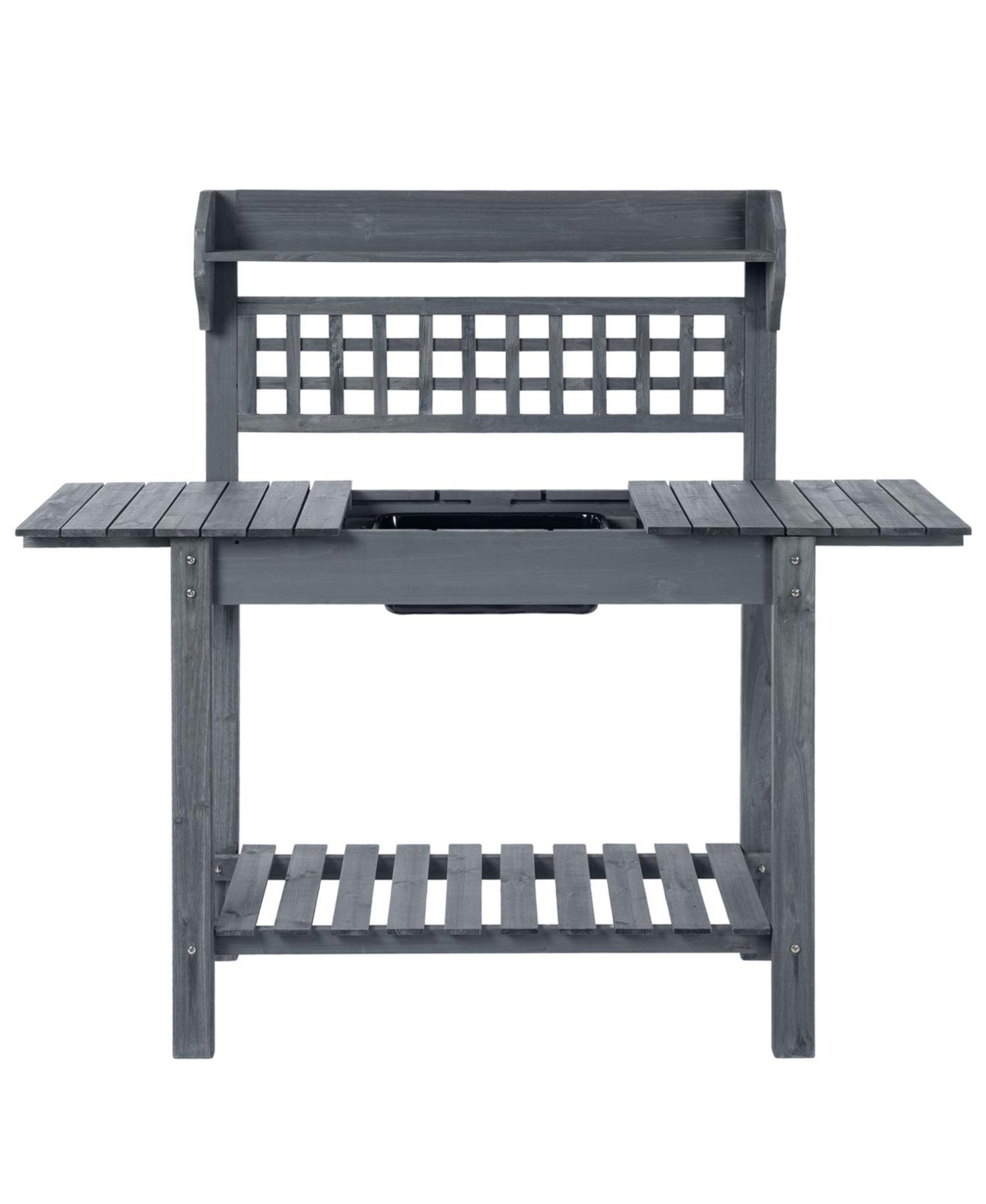 Click here for Outdoor Wood Potting Bench Expandable Top with Foo... prices